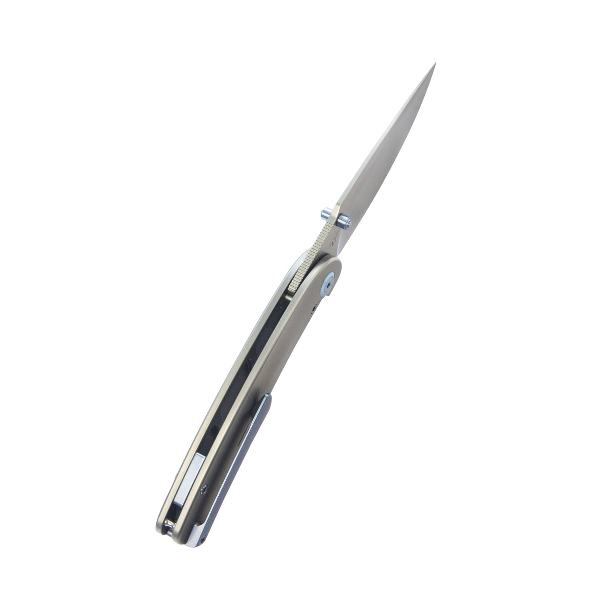 Kubey Momentum Frame Lock Front Flipper Pocket Folding Knife Grey Tita