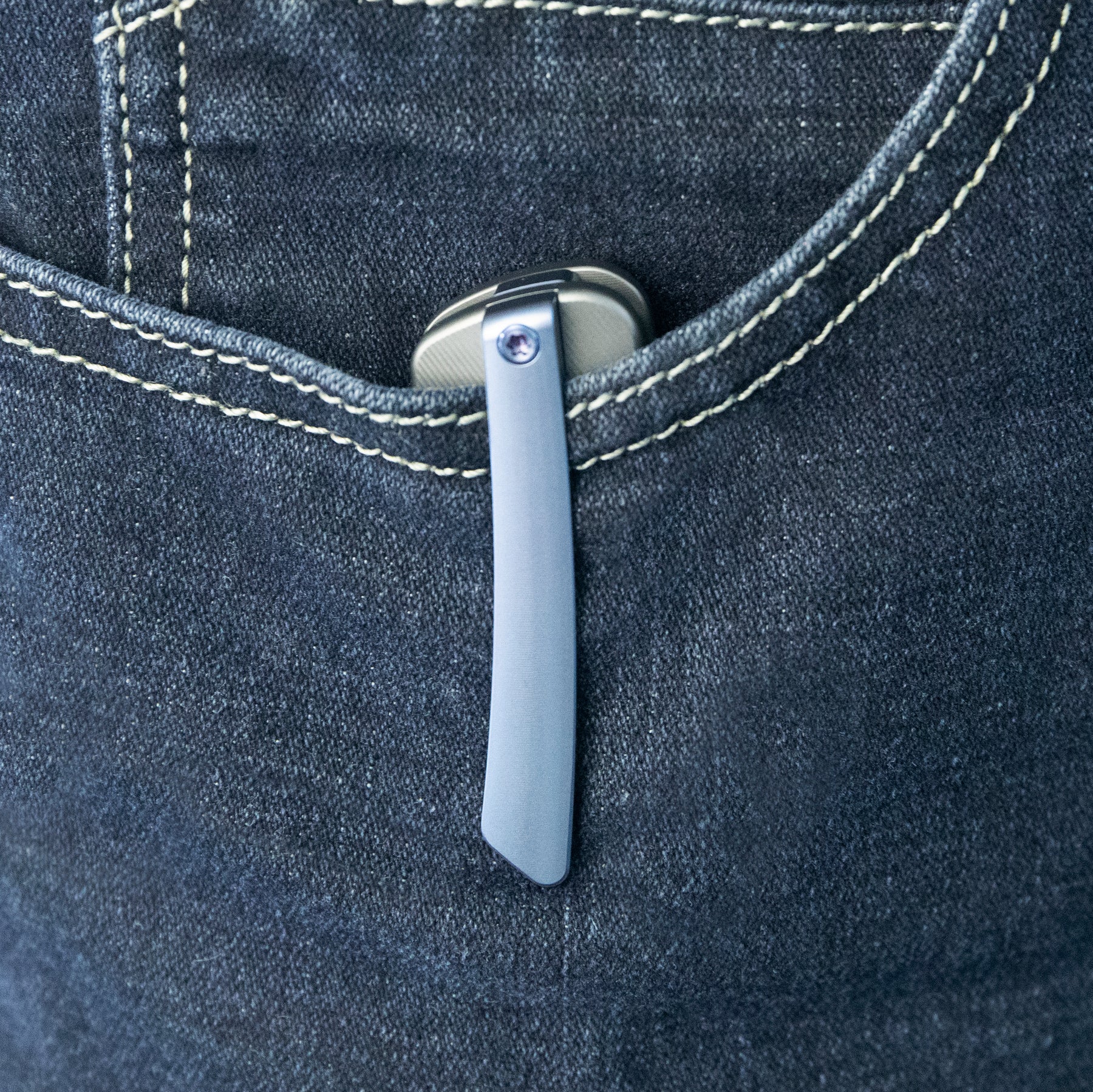 Kubey Momentum Frame Lock Front Flipper Pocket Folding Knife Grey Tita