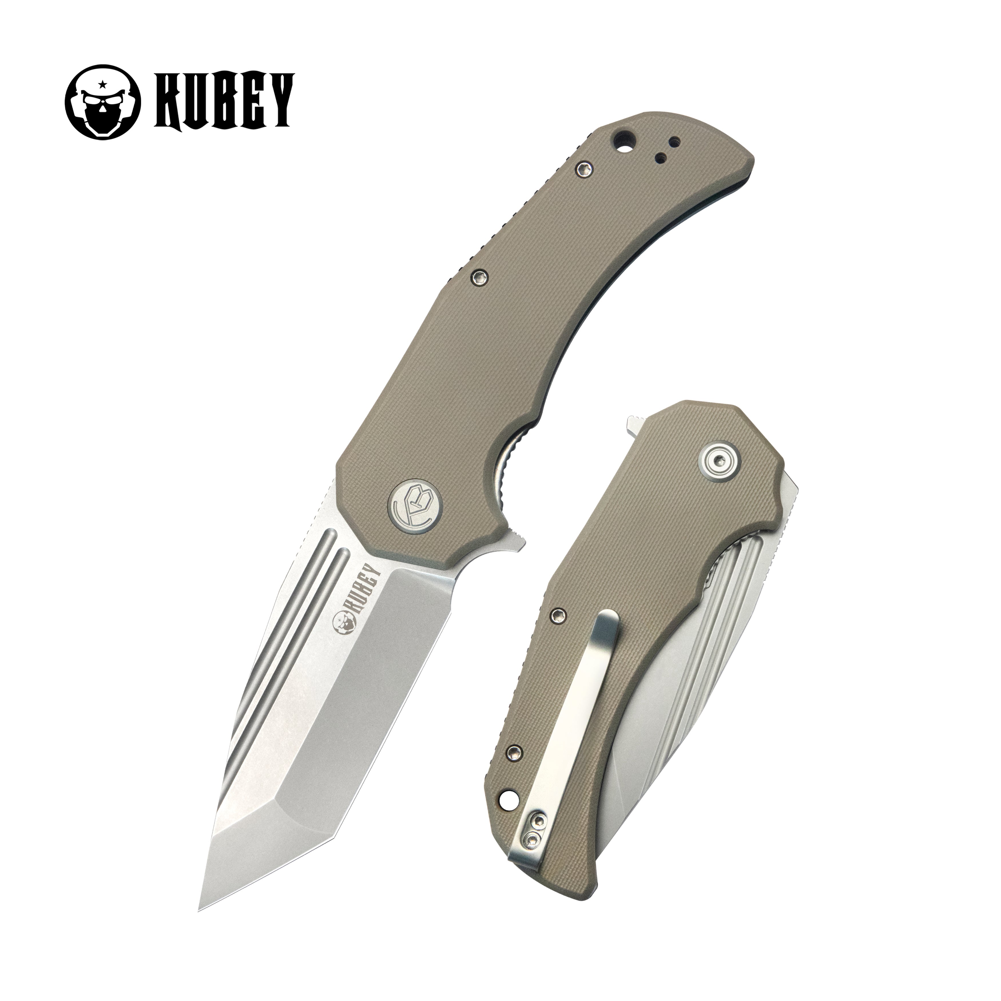 Bravo 1 Tanto Linerlock Tan KU318C